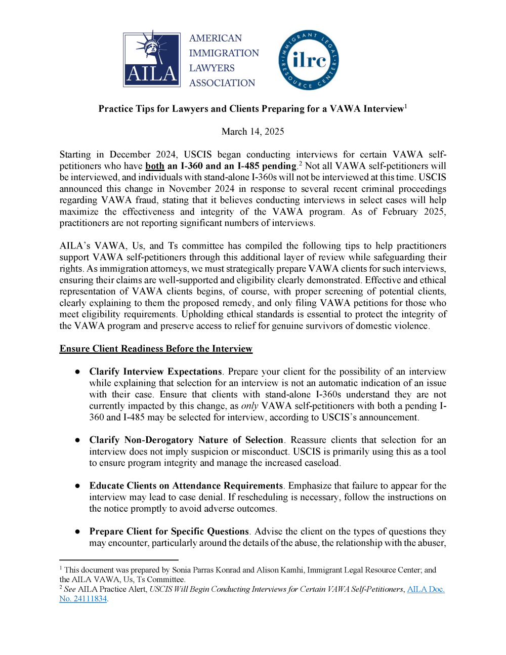 Practice Advisory | Immigrant Legal Resource Center | ILRC