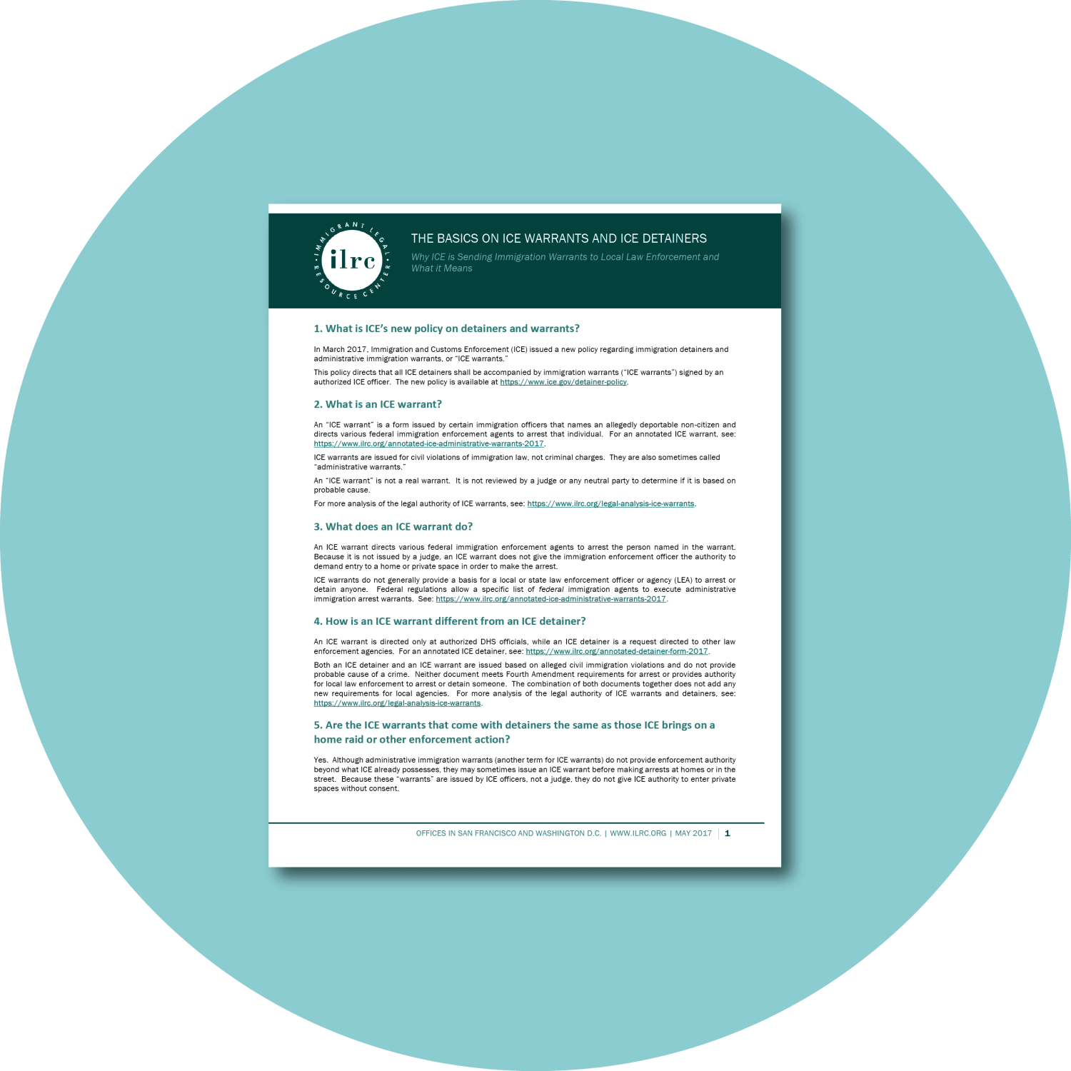 Enforcement | Immigrant Legal Resource Center | ILRC