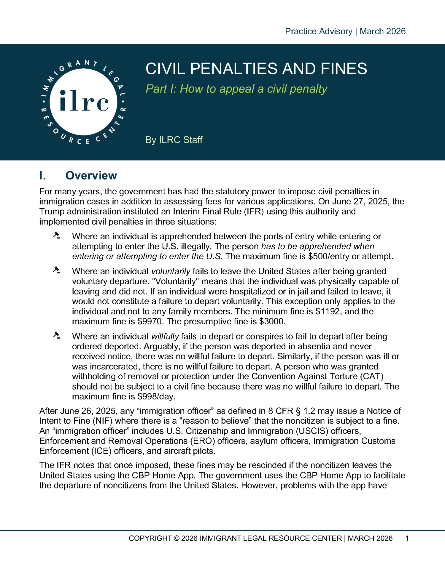 Civil Penalties and Fines - Part I: How to Appeal a Civil Penalty ...