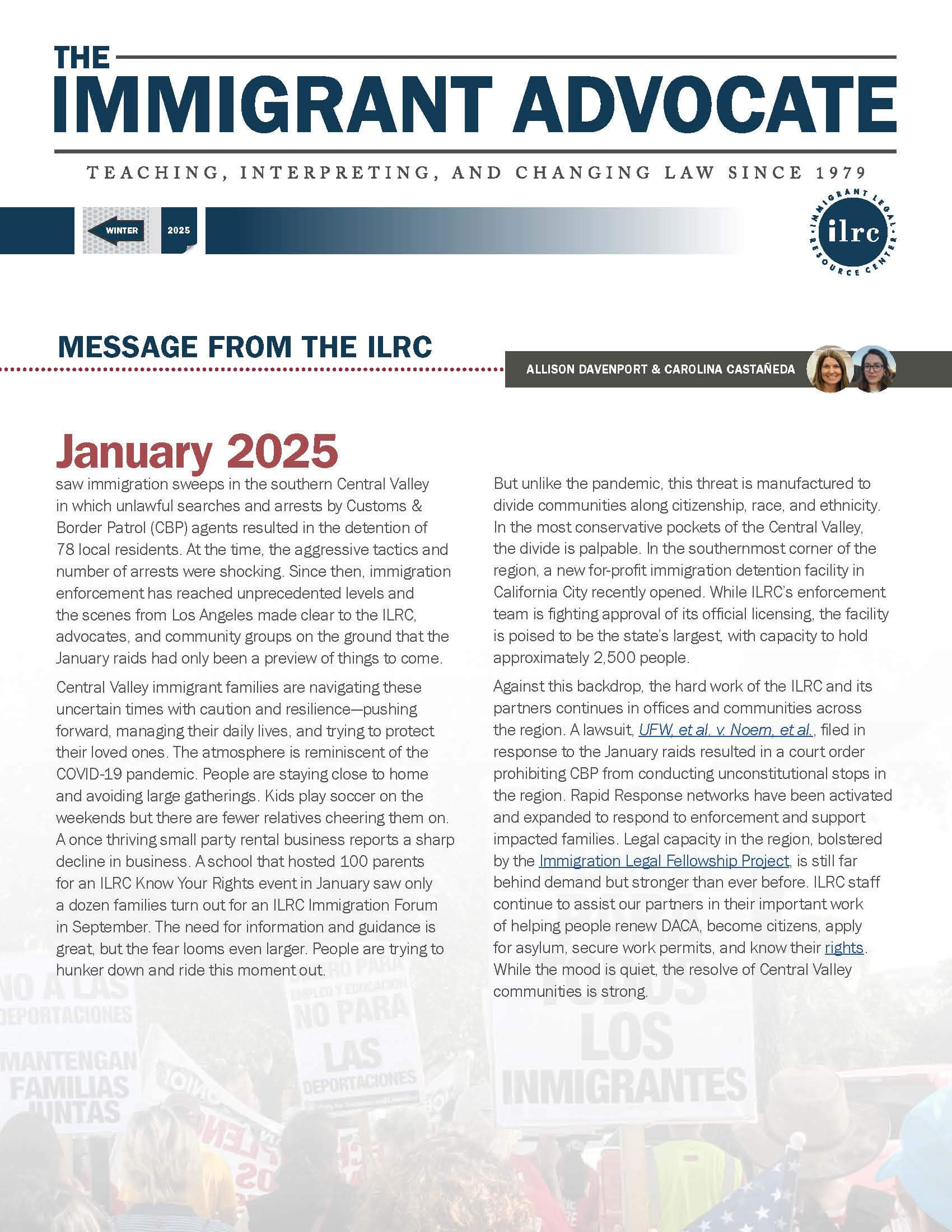 Enforcement | Immigrant Legal Resource Center | ILRC