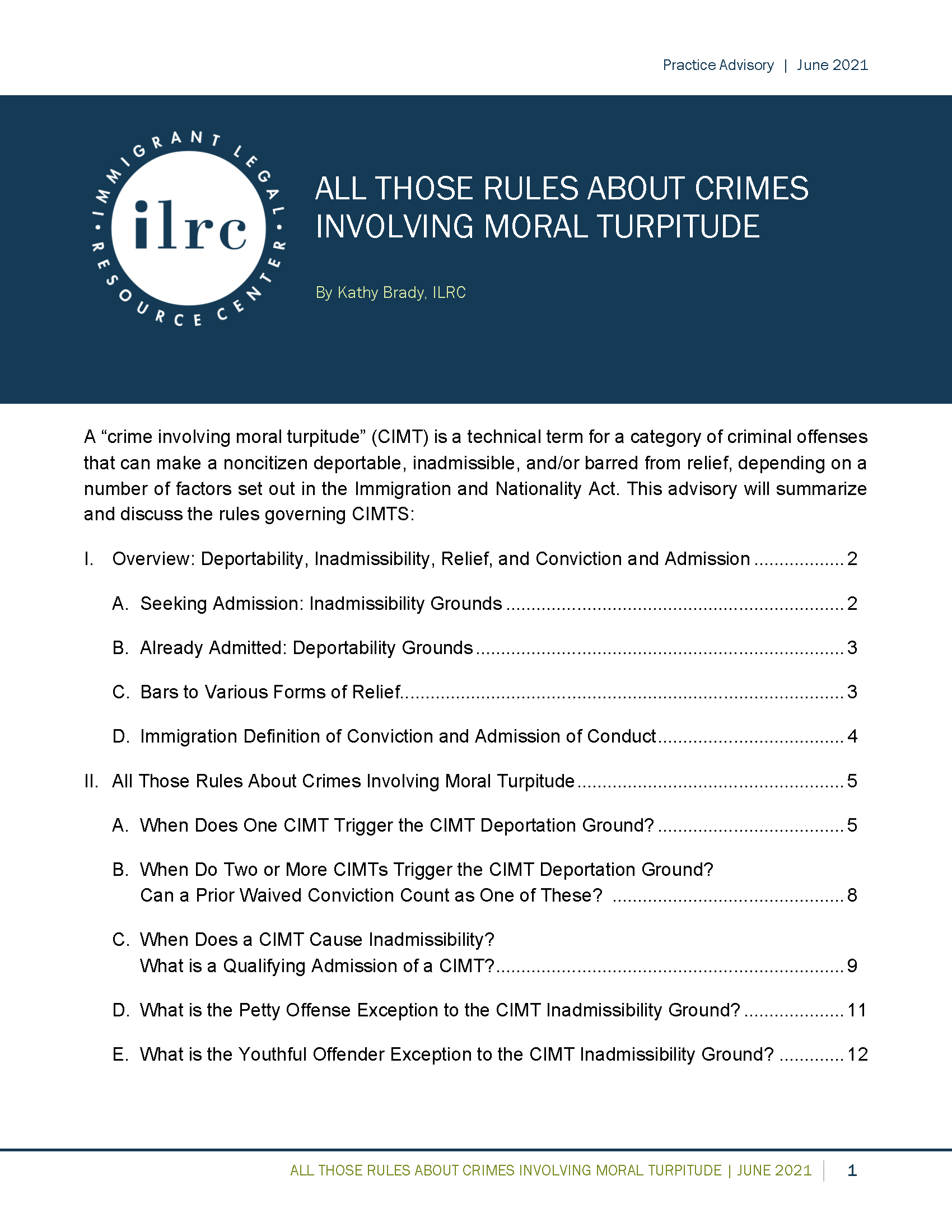 All Those Rules About Crimes Involving Moral Turpitude (June 2021 ...