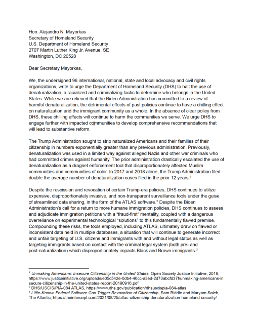 Denaturalization Priorities | Immigrant Legal Resource Center | ILRC
